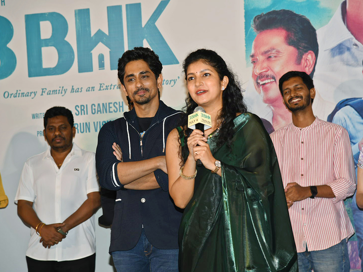 హీరో సిద్దార్థ్‌ ‘3BHK’ మూవీ ట్రైలర్ లాంచ్ (ఫొటోలు) | Hero Siddharth 3BHK Movie Trailer Launch ...